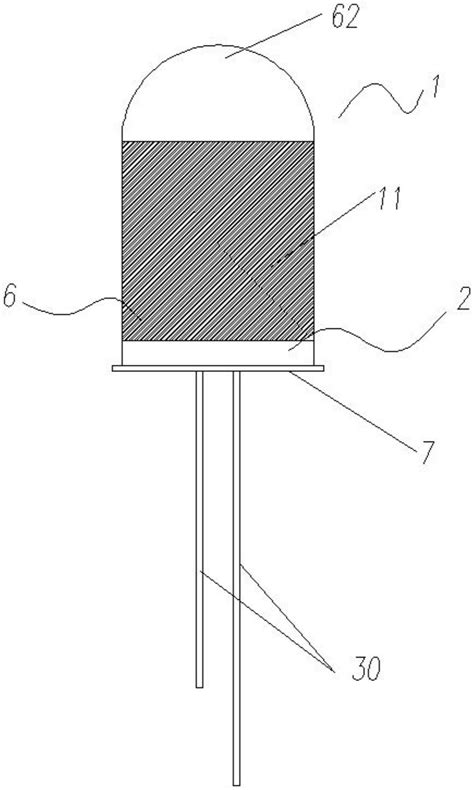 一种新型直插二极管封装体的制作方法