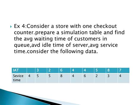 Unit 4 Simulation And Queing Theory M M 1 Pptx Physics Science