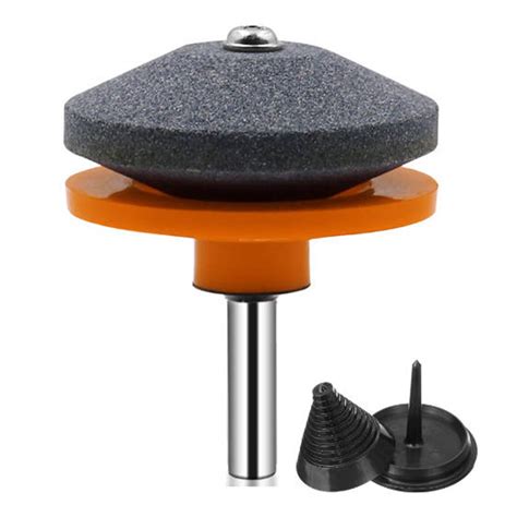 Foqnuq Universal Lawnmower Blade Sharpener Tool For Power Drills Efficient Easy Grass