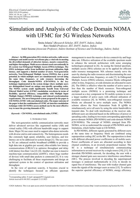 pdf simulation and analysis of the code domain noma with ufmc for 5g
