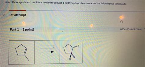 Solved Select The Reagents And Conditions Needed To Convert