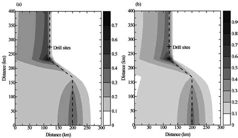 Computed Excess Pore Pressure Ratio L In The D ́collement Where Download Scientific