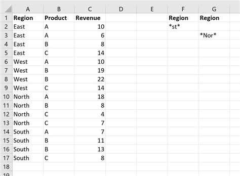 excel advanced filter how to use contains