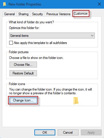 How To Change File Folder Icon In Windows 10