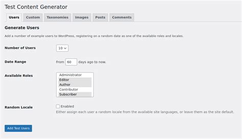 test content generator wordpress plugin