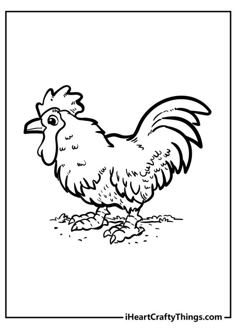 35 Chicken Coloring Pages 100 Free Printables