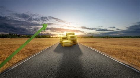 Premium Photo Increased Coin Graph Arrow