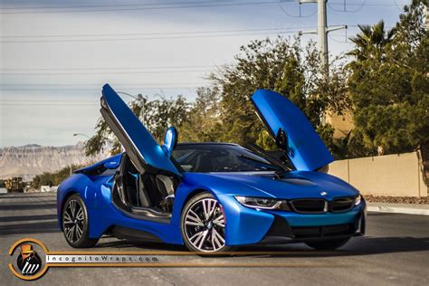 Bmw I8 2020 Black And Blue Heunpi