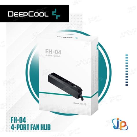 jual deepcool fh 04 4 port fan hub pwm shopee indonesia