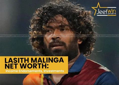 Lasith Malinga Net Worth Income Investment Endorsement