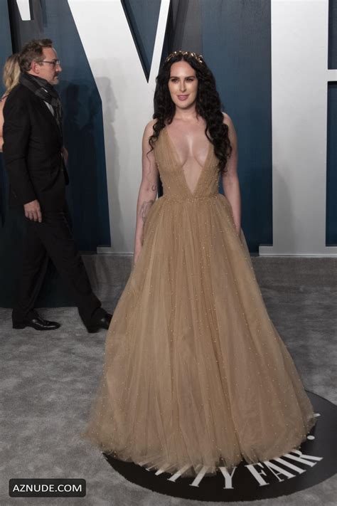 Rumer Willis Commands Attention At The Vanity Fair Oscars Bash In Los