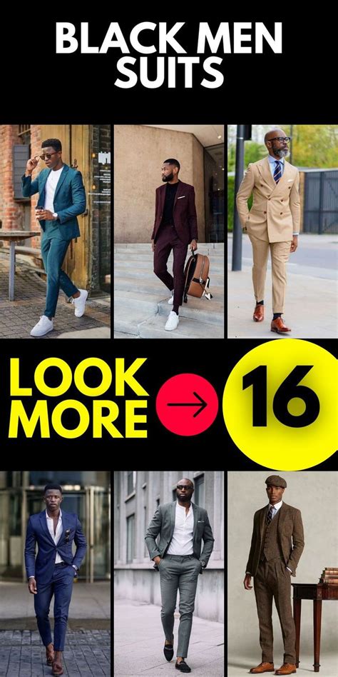 Black Men Suits The Ultimate Style Guide For Fashionable And Classy
