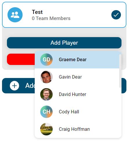 How To Create And Add Players To A Team Academy Support