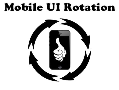 Mobile Ui Rotation Gui Tools Unity Asset Store