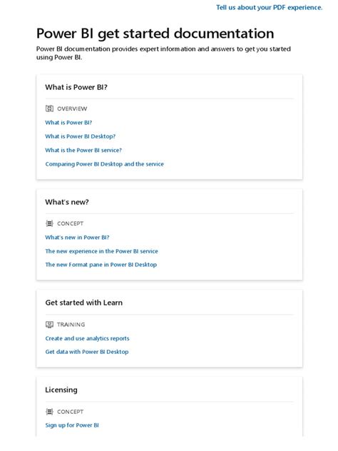 Power Bi Fundamentals Pdf Application Software Internet And Web