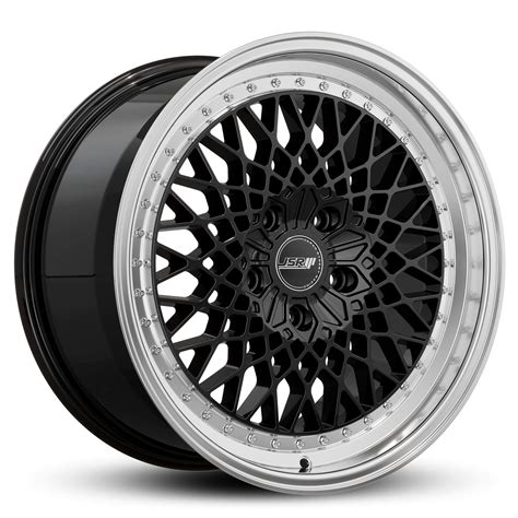 Jsr St19 Gloss Black Polished Lip 18x85 5x100 Wheel Only Cnc Wheels