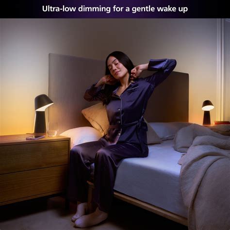 Philips Hue Twilight Sleep And Wake Up Light Black Table Light For