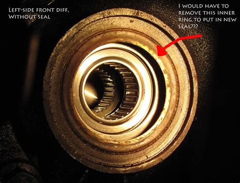 Front Diff Leaking Oil Seal Confusion Tacoma World