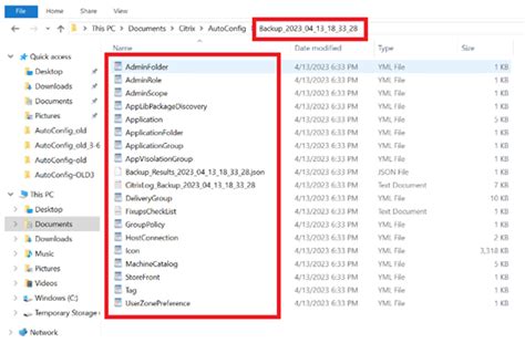 Poc Guide Automated Configuration Tool Backup And Restore On Premises Poc Guides