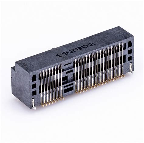 0 8mm Pitch Mini Pci Express Connector 52p Height 9 9mm Manufacturer