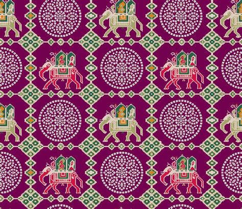 Pin By Paras Chugh On Patola Designs Surface Pattern Design Inspiration Pattern Design