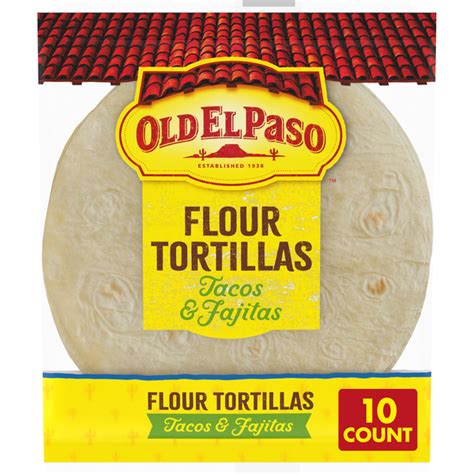 Old El Paso Flour Tortillas For Soft Tacos And Fajitas Same Day
