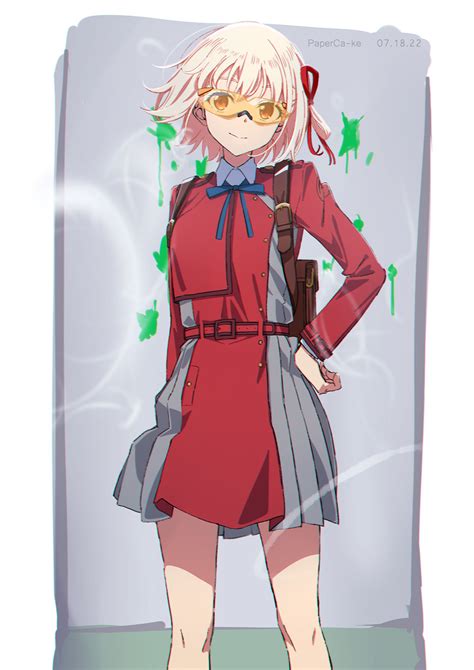 Nishikigi Chisato Lycoris Recoil Drawn By Paperca Ke Danbooru