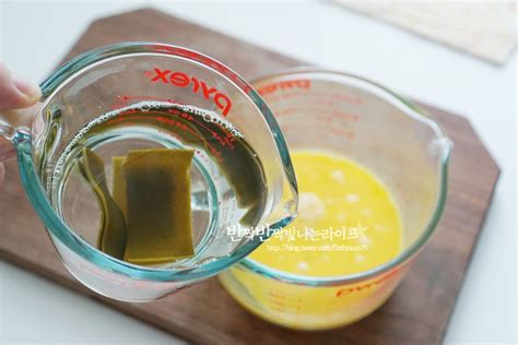 일본식 계란찜 차완무시 만들기