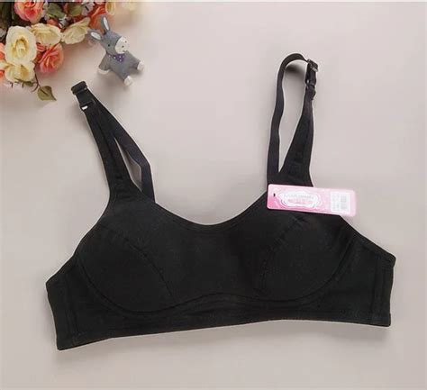 Хлопковое мягкое нижнее белье для девочек подростков бюстгальтеры спортивный бюстгальтер для