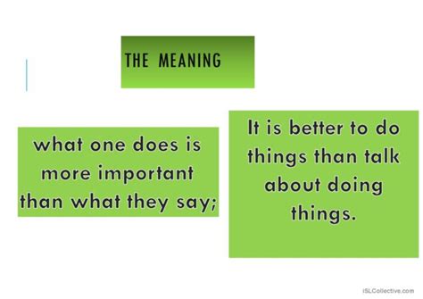 Idiom Lesson English Esl Powerpoints