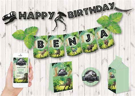 Jurassic Park Banner Printable King Printables