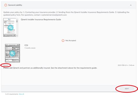 Fix A Rejected Requirement Qmerit