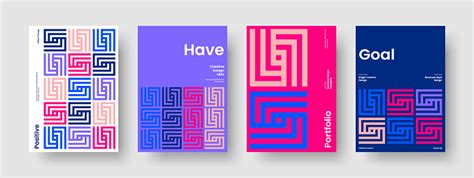 기하학적 책 표지 레이아웃입니다 고립된 전단지 템플릿입니다 추상 보고서 디자인 포스터 기치 비즈니스 프레젠테이션 팸플릿 배경