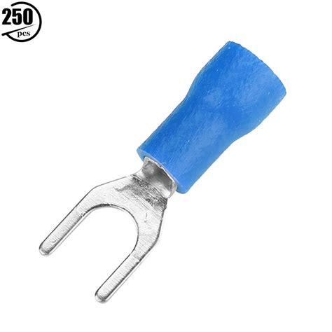 Conector De Terminal 250 Piezas De Conectores De Cable De Terminal De Engarzado De Cable