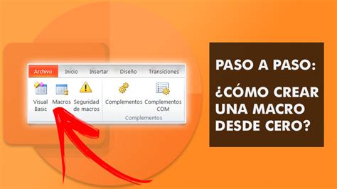 macros in powerpoint what are they what are they for and how to create