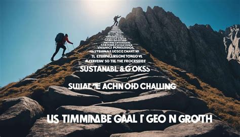 Sustainable Goal Setting For Personal And Professional Growth Online