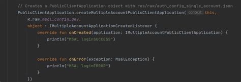 Noclassdeffounderror Uribuilder Using Msal 420 For Android · Azuread