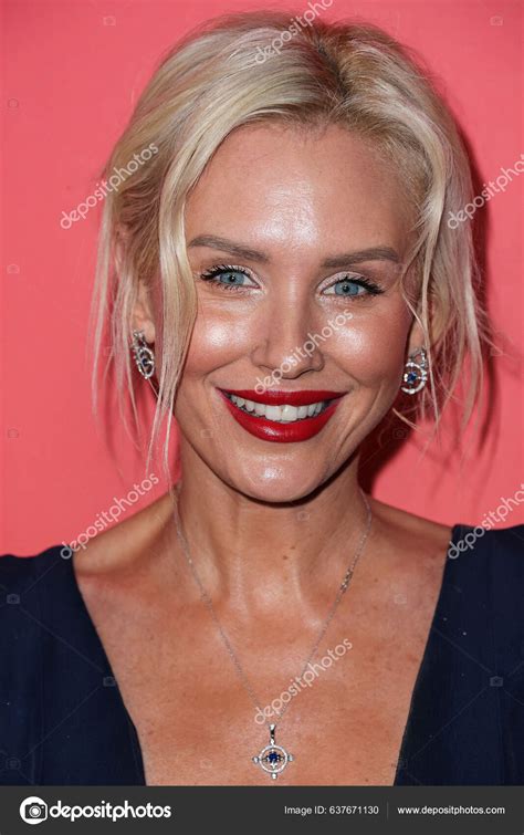 Australian Actress Model Nicky Whelan Arrives Gday Usa Arts Gala Photo Ditoriale