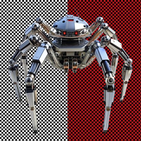 Premium Psd Spider Robot