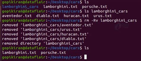 Rm Command In Linux Dataflair