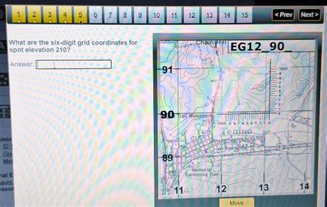 What Are The Six Digit Grid Coordinates For Studyx