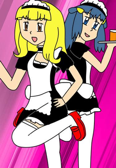 Ash Dawn May And Misty Maids By Endless Rainfall On Deviantart