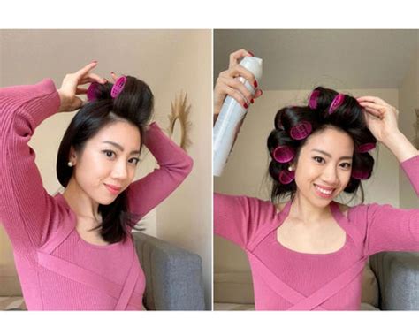 How To Curl Your Hair With Velcro Rollers 7 Easy Steps Hbs — Hair