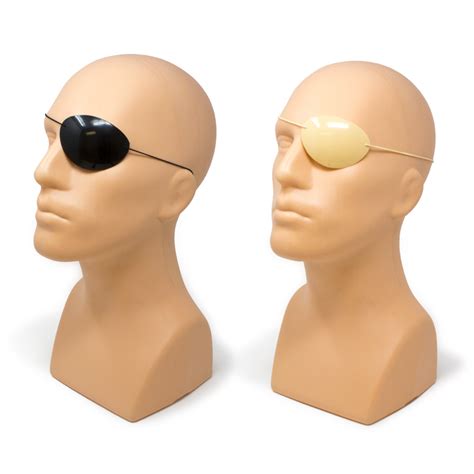 Plastic Eye Occluder Comfortable Vision Shield For Optometric Exams