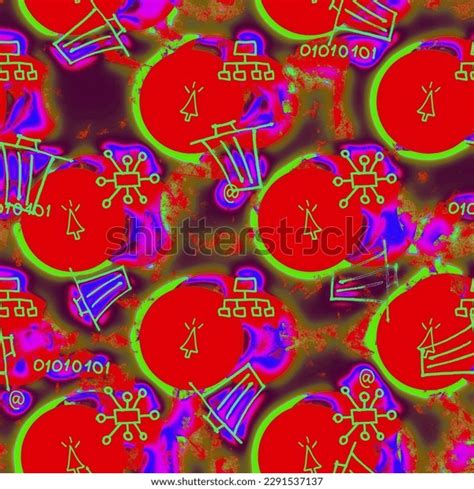 Binary Code System Representing Information Using Stock Illustration