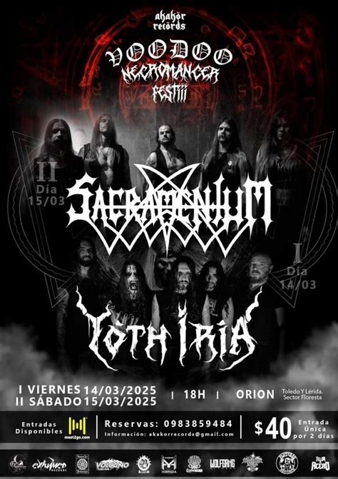 Yoth Iria La Oscuridad Del Black Metal Griego En Quito Volcano Radio