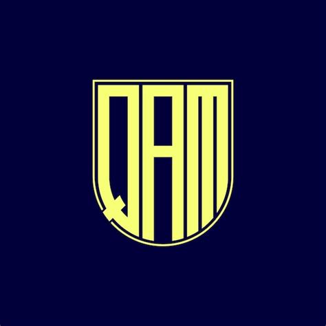 Premium Vector Qam Letter Logo Design