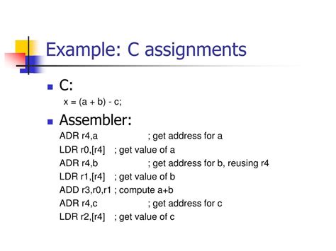 ppt arm instruction set and assembly language programming powerpoint