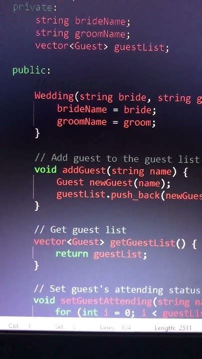 Wedding Planner C Coders Codinglife Codingninja Codelife Codemasters Coding Code Cpp