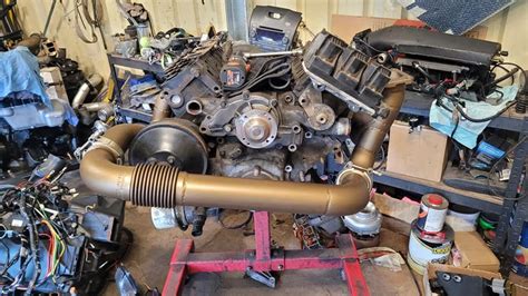 Ecotec V6 Turbo Manifolds Log Stye — Corn Fed Boost